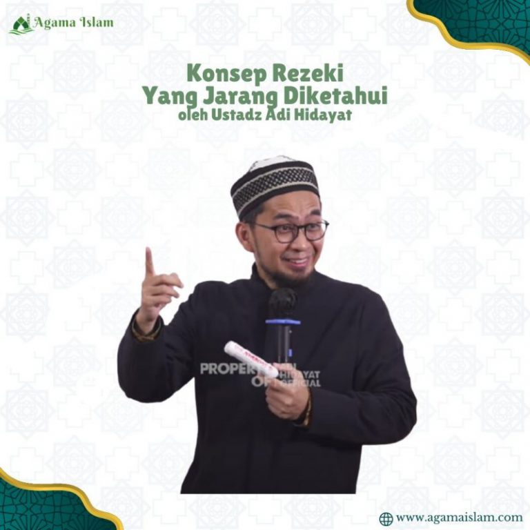 Konsep Rezeki Yang Jarang Diketahui - Agama Islam