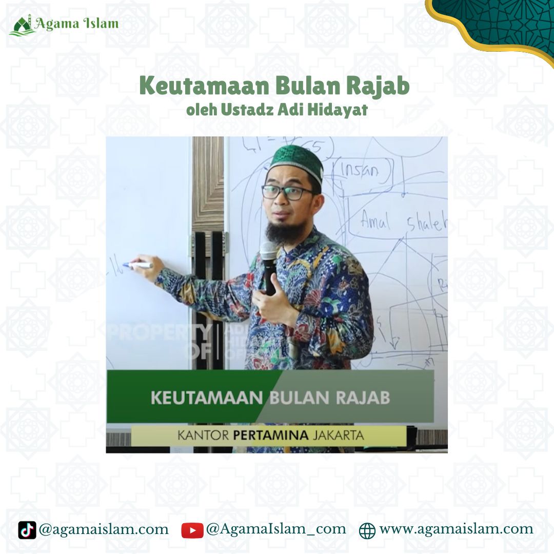 Keutamaan Rajab - Agama Islam