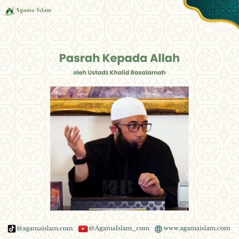 Pasrah Kepada Allah - Agama Islam